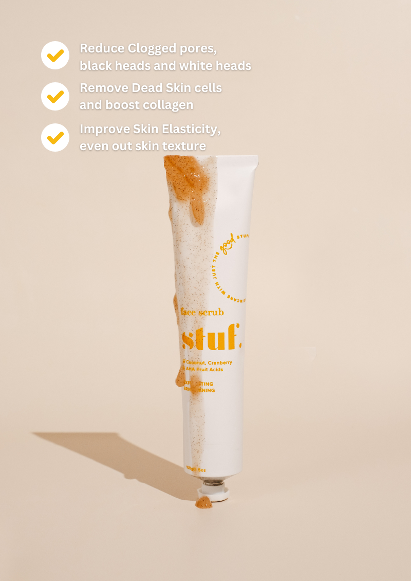 Gentle Exfoliating Face Scrub | Stuf. Skin AU | stufskin.com